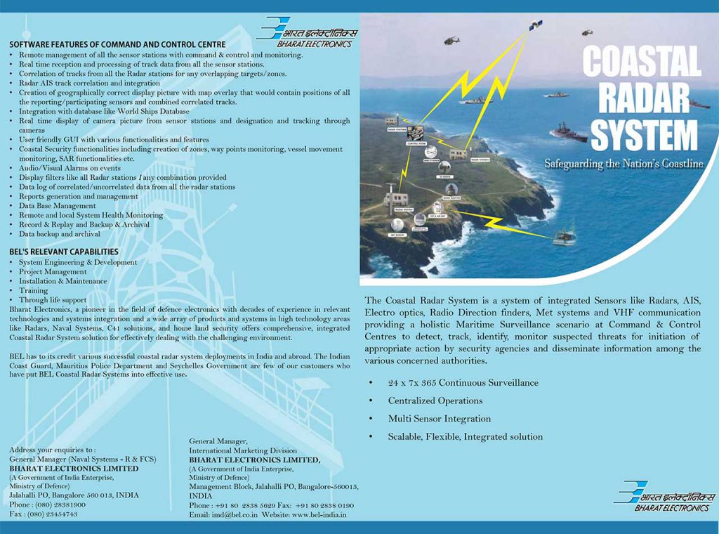 Coastal Radar System - BEL