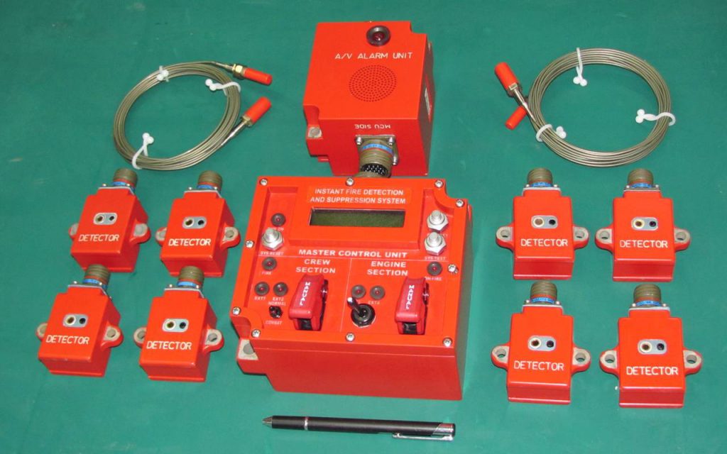 Instant Fire Detection & Suppression System for MBT Arjun – BEL