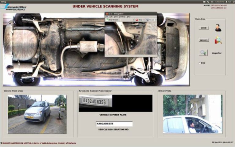Under Vehicle Scanning System - BEL